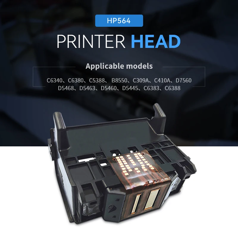 HP564 프린터 헤드, HP C6380 C5388 B8550 C309A C410A D7560 D5468 D5463 D5460 ...