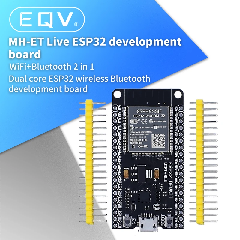 Esp32 Development Board Wifi+bluetooth Ultra-low Power Consumption Dual ...