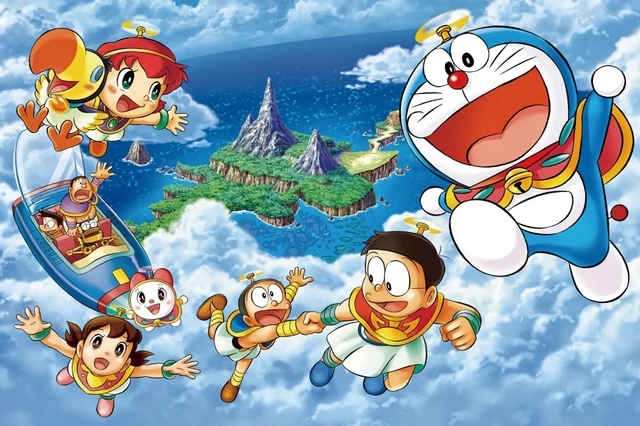 Doraemon And Family Wallpaper