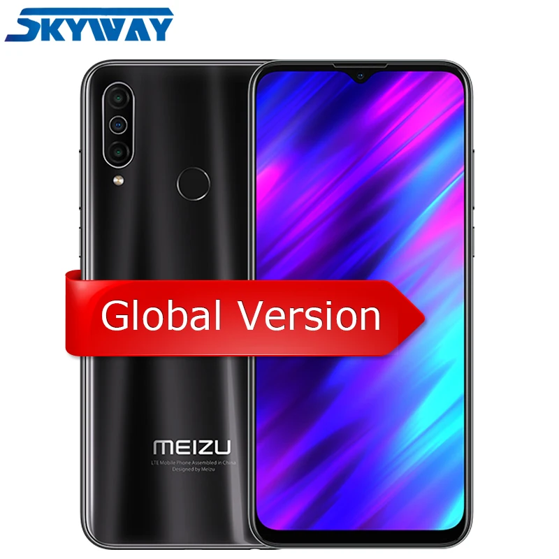 Meizu M10, глобальная версия, 3 ГБ, 32 ГБ, MTK P25, четыре ядра, 6,5 дюймов, HD ips, тройная ...