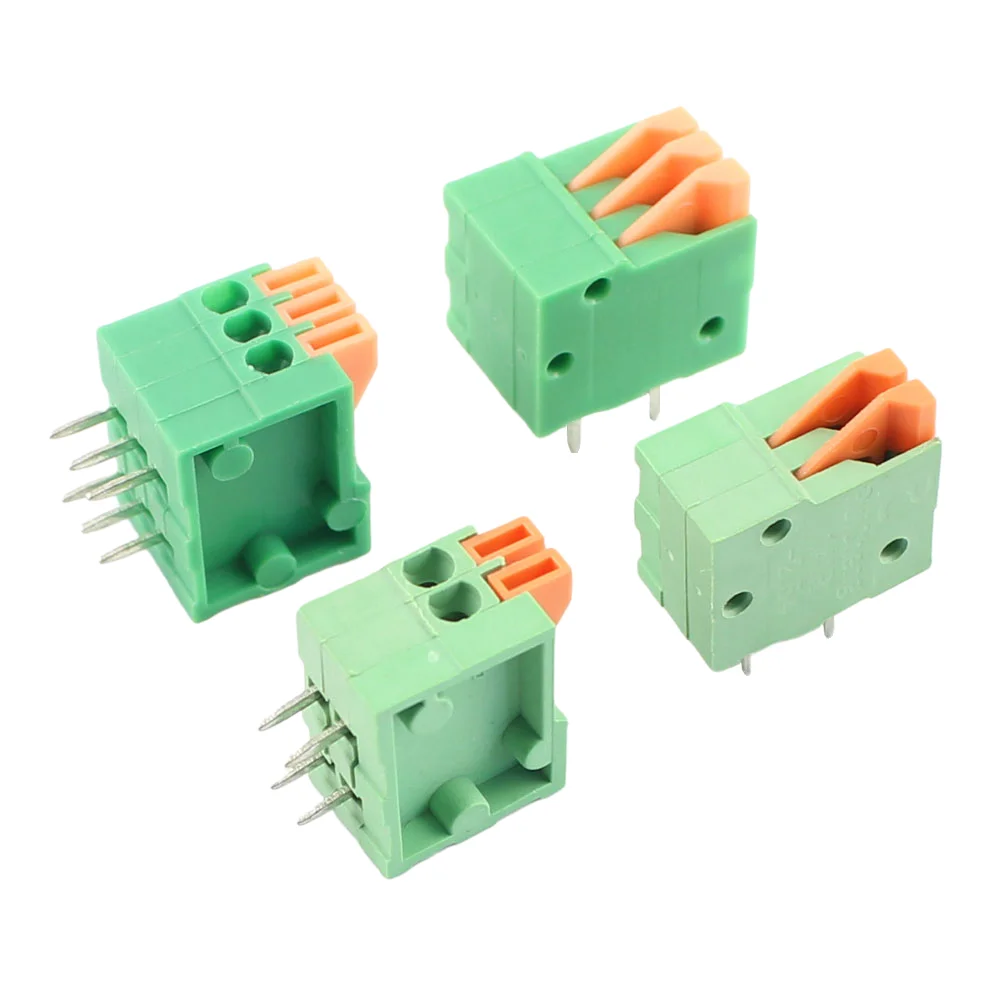 Right Angle Connector | Terminal Block - 10pcs 2.54mm 0.1 Pitch 2p 3p ...
