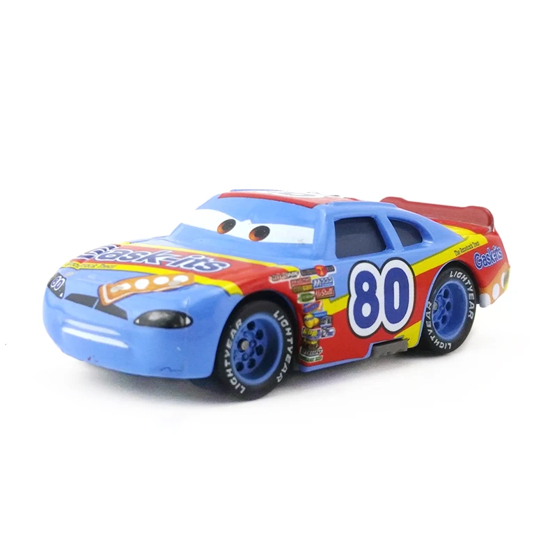 Disney pixar cars no. 80 gask its 1:55 다이 캐스트 금속 합금 장난감 자동차 모델 루스 뉴 키즈 ...