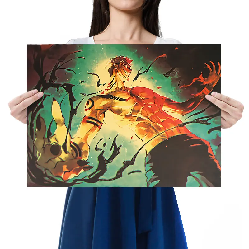Poster Paper Jujutsu | Itadori Yuji Posters | Jujutsu Stickers | Jutsu ...