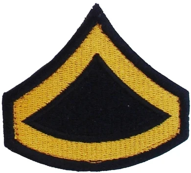 U.S. army Master Sergeant Shoulder Rank Patch armband US USA stripe ...