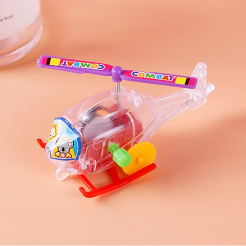 New-and-interesting-wind-up-clockwork-toy-transparent-mini-airplane ...
