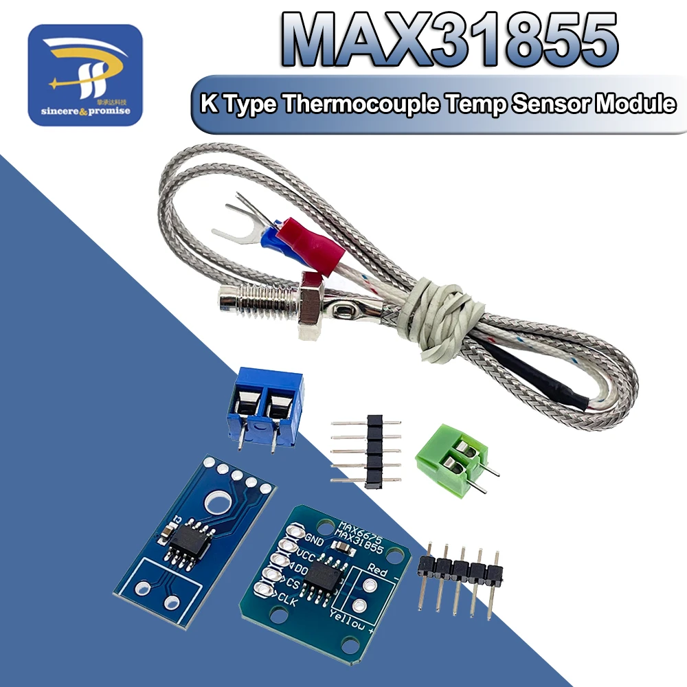 Max31855 Module K Type Thermocouple Temp Sensor 0-800 Degrees ...