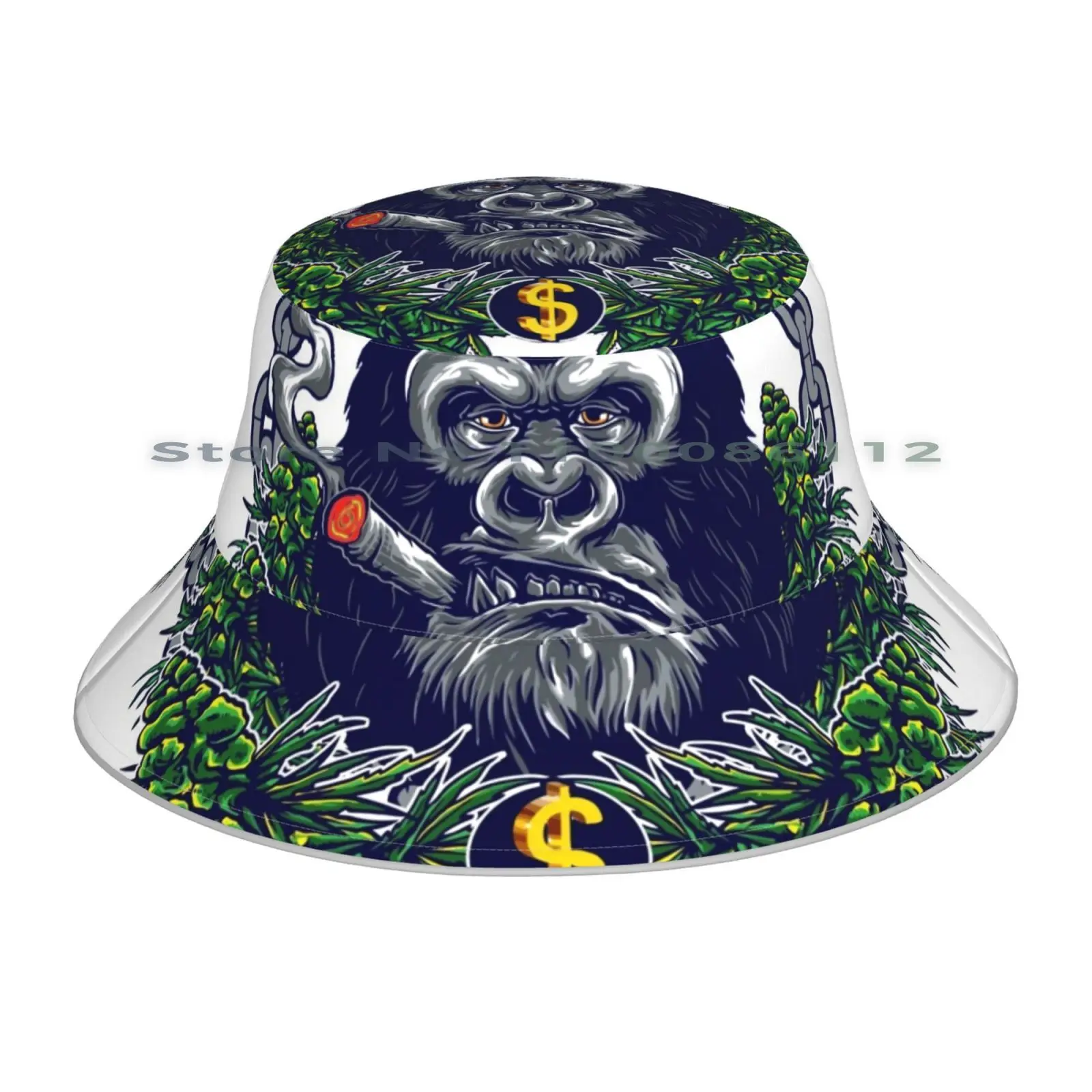 Girl Smoking Weed With Snapback