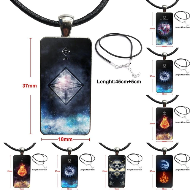 Water Element Symbol Necklace