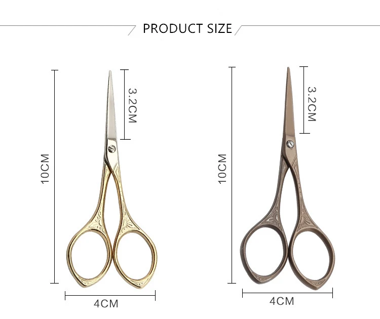 Sharp-Golden-Small-Scissors-for-Sewing-and-Needlework-Stainless-Steel ...
