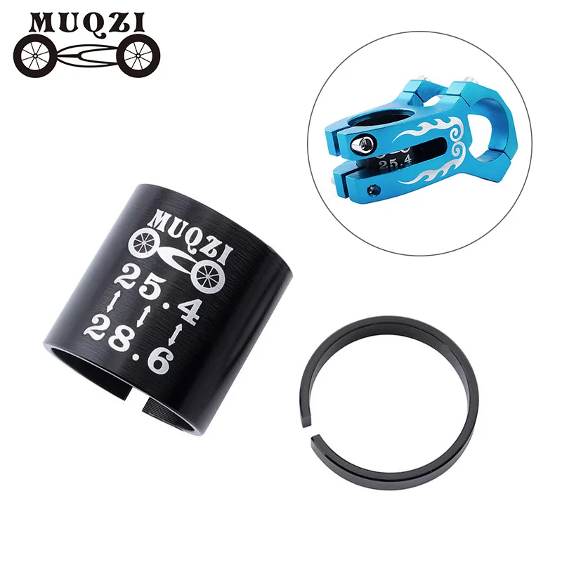MUQZI Bike Stem Adapter 25.4 To 28.6mm 28.6 To 31.8mm MTB Road Bicycle Fork Installation ...