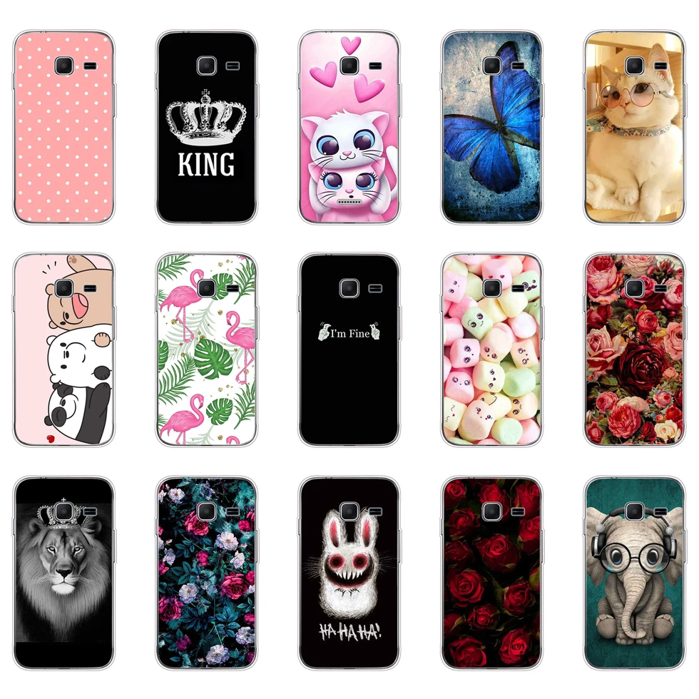 For-Case-Samsung-Galaxy-J1-Mini-J105F-Cover-Cat-Pattern-For-Samsung ...