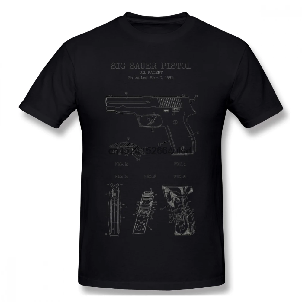 Sig SAUER T Shirt Sig SAUER Pistol T Shirt Printed Funny Tee Shirt ...
