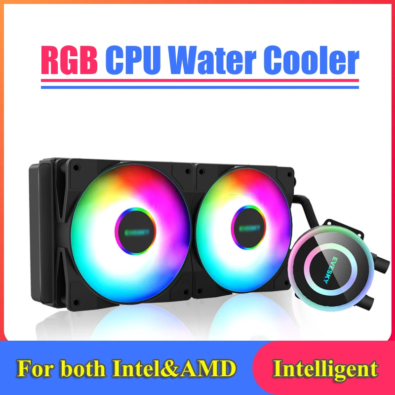 Intel-AMD-CPU-RGB-Water-Cooler-Processor-Radiator-Water-Cooler-6 ...