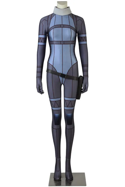 Sword Art Online GGO Pitohui SAO Kanzaki Elsa Jumpsuit Cosplay Costume ...