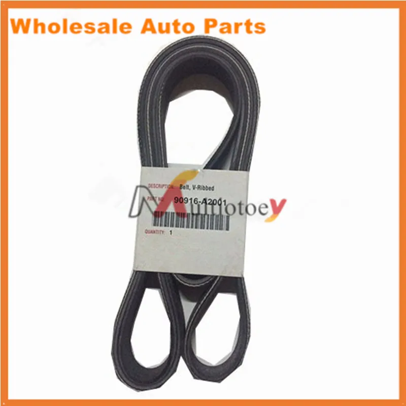 90916 A2001 90916 A2001 Multi Rib Serpentine Belt For 4Runner Tacoma ...