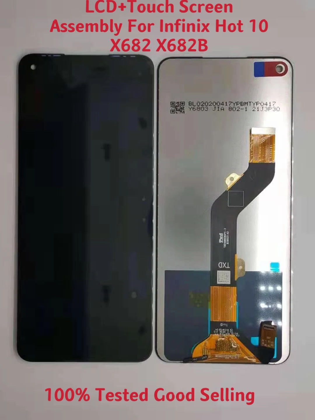 10 Pcs/lot Sale Lcd Display For Infinix Hot 10 X682 X682b Lcd With ...