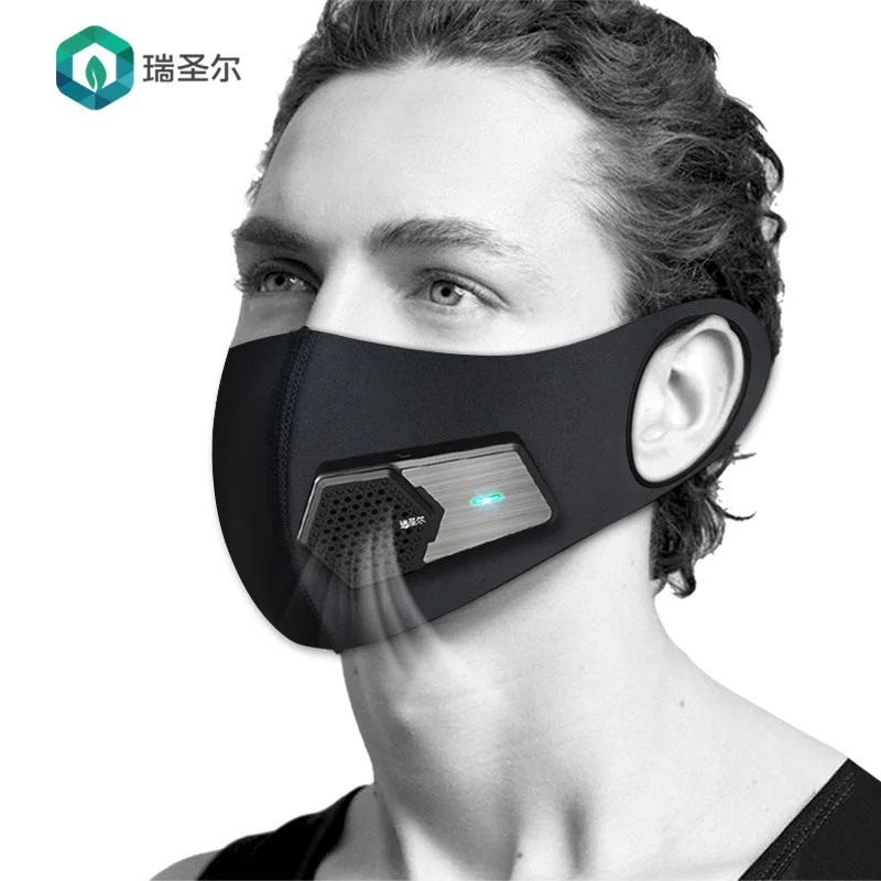 Smart Dustproof Electric Face Mask Anti-PM2.5 Industrial Protection ...