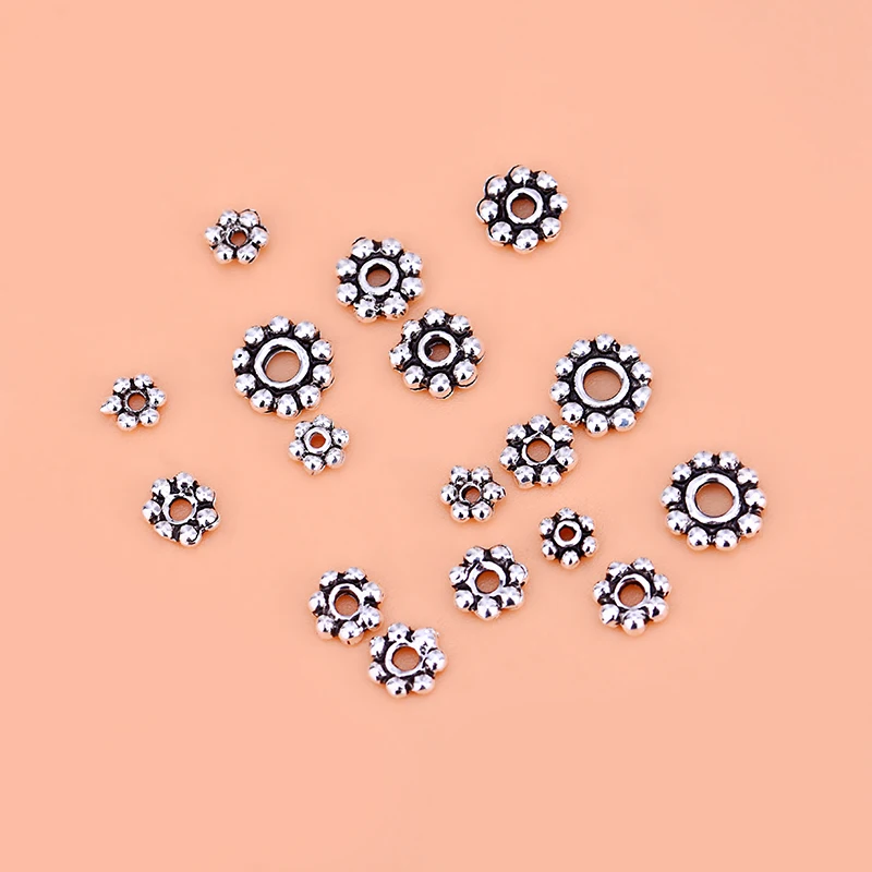 10pieces-925-Sterling-Silver-Thai-Silver-Beads-Vintage-Buddha-Bead ...