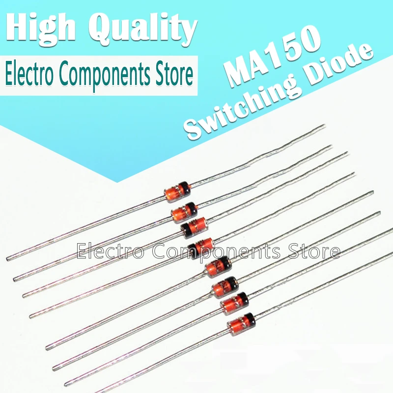10Pcs/Lot Switching Diode MA150 (TA5) DO 35 MA150 Silicon Epitaxial ...