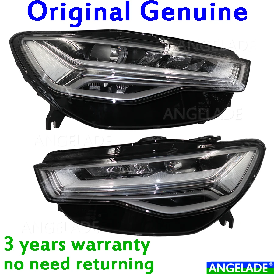 Original-Genuine-Matrix-LED-Headlight-for-Aud-A6-4G0941783-4G0941784 ...