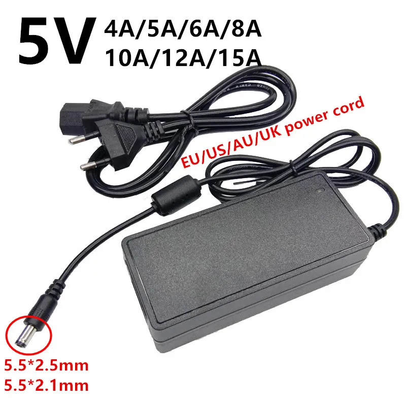 5v 5 Volt Universal Ac To Dc Led Power Adapter Supply 220v To 5 V 5v 4a ...