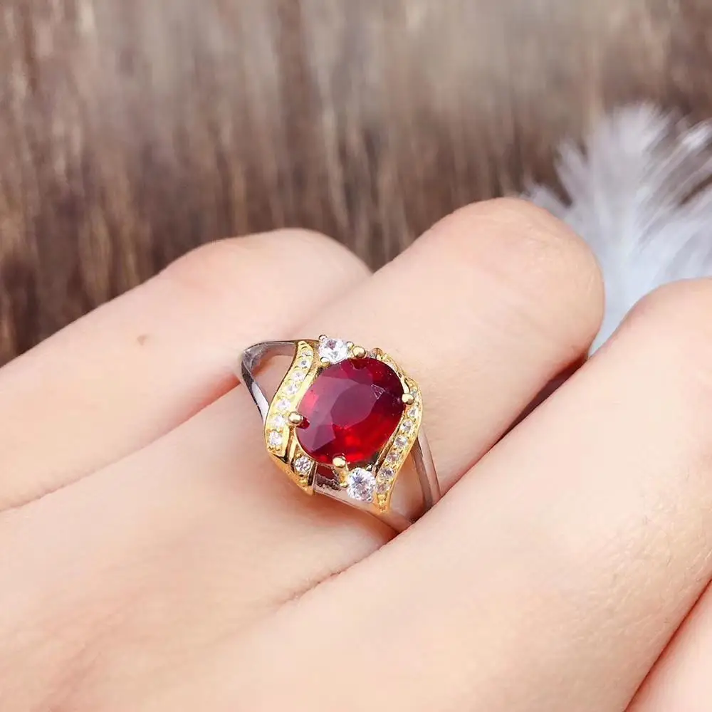 Real Ruby Ring