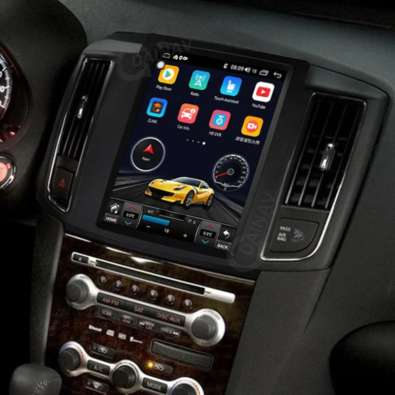 Android 10 rádio do carro para maxima a35 2009 2010 2011 2012 2013 2014 ...