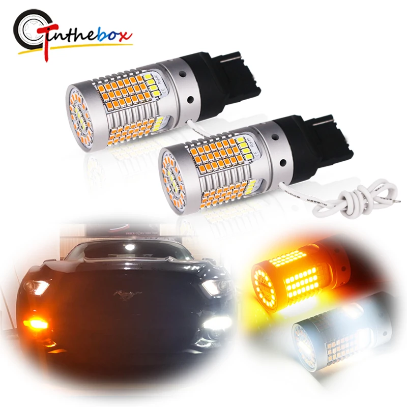 ไม่มีแฟลช Hyper Flash ข้อผิดพลาดฟรี Switchback T20 7440 7443 21W สีขาว ...