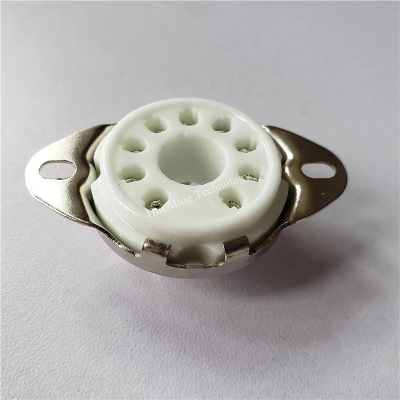 Tube Socket | Connectors - Socket 9 Pin Gzc9-2-f Gzc9-2-f-g El504 El519 ...