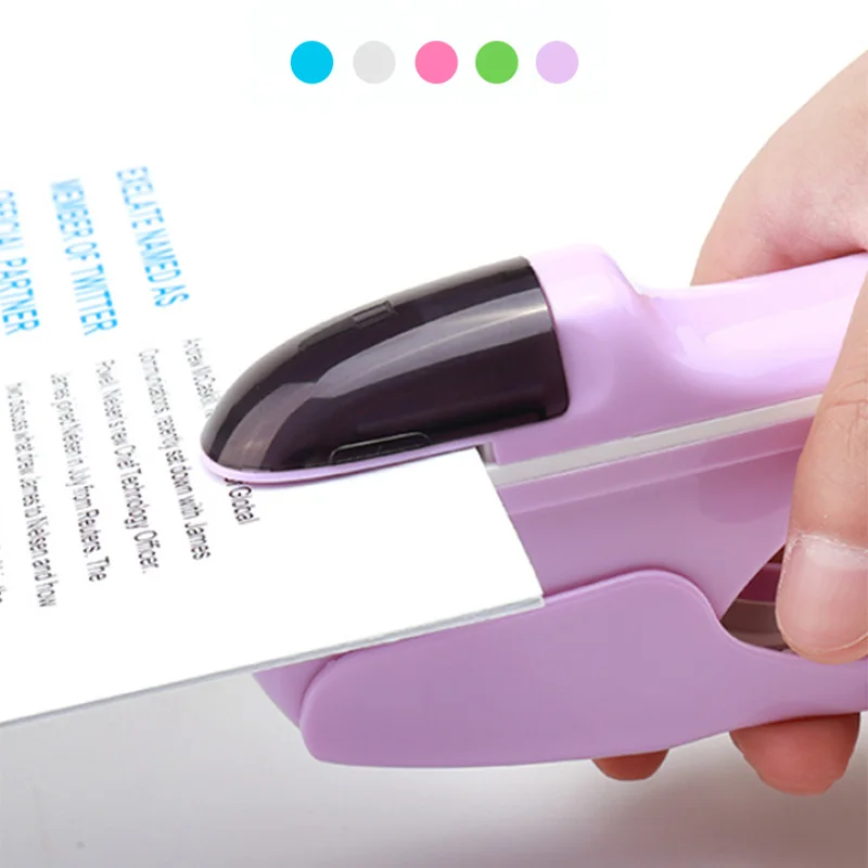 Handheld-School-Stapler-Free-Stapleless-Without-Staples-Stapler-7 ...