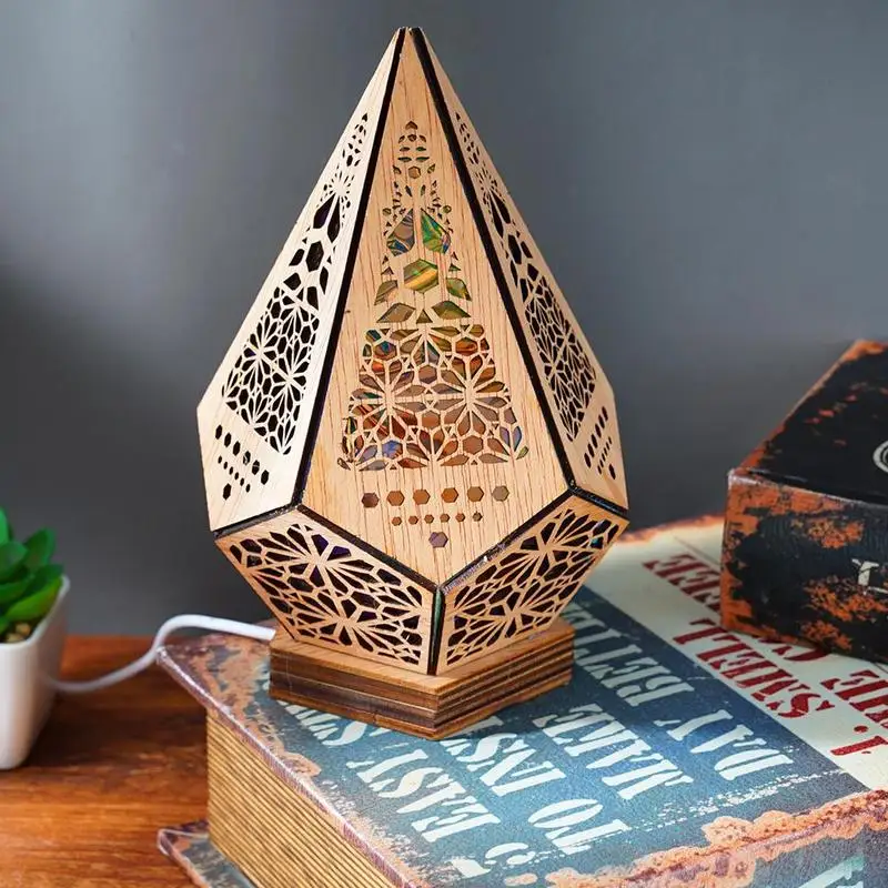 1PC Retro Starry Sky Floor Projection Lamp Bohemian Light Rainbow ...