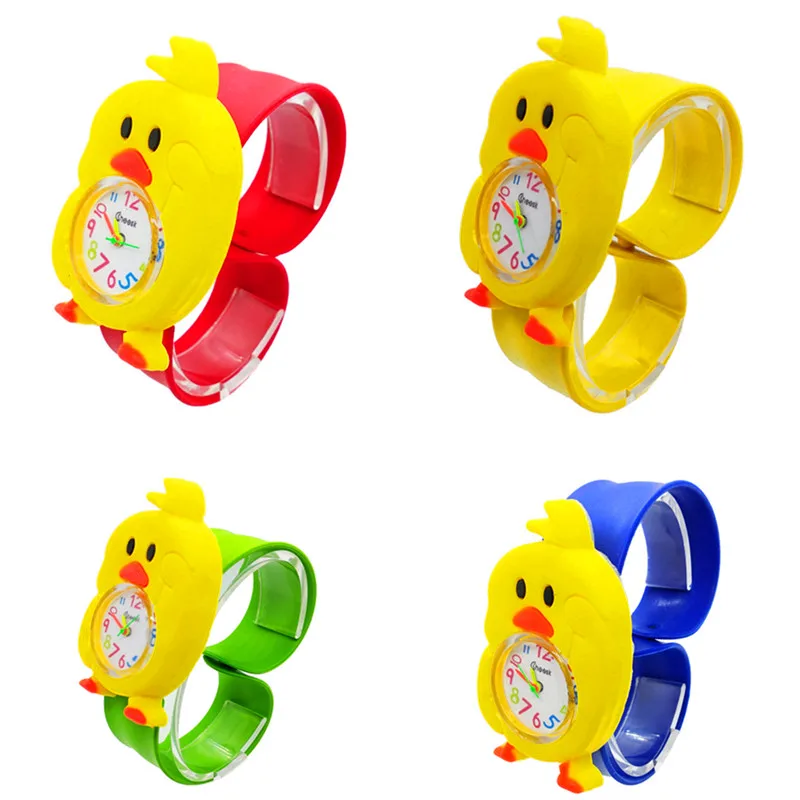 Baby-Toy-Watch-3D-Chicken-Watches-for-Boys-Silicone-Strap-Children-s ...