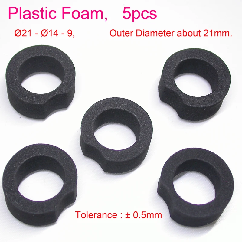 D21-D14-9mm Plastic Foam / Spacer / Gasket for camera Lens to block IR ...