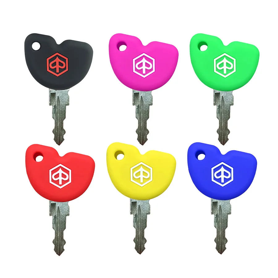 Protector de silicona para llave de motocicleta, juego de tapa de piel ...