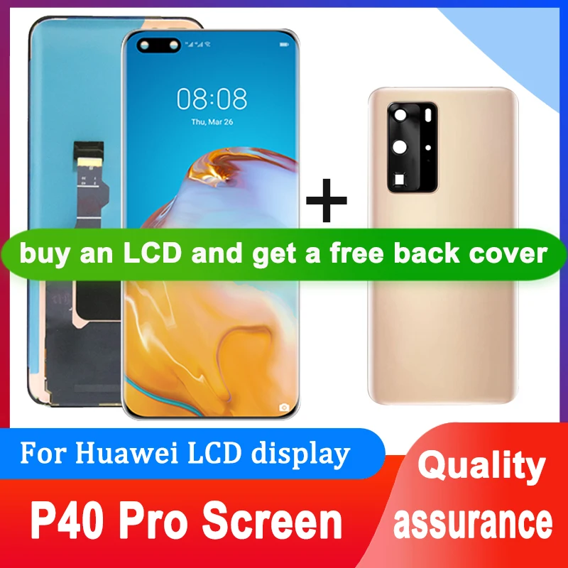 Original 6.58'' OLED Display For Huawei P40 Pro LCD Touch Screen ...