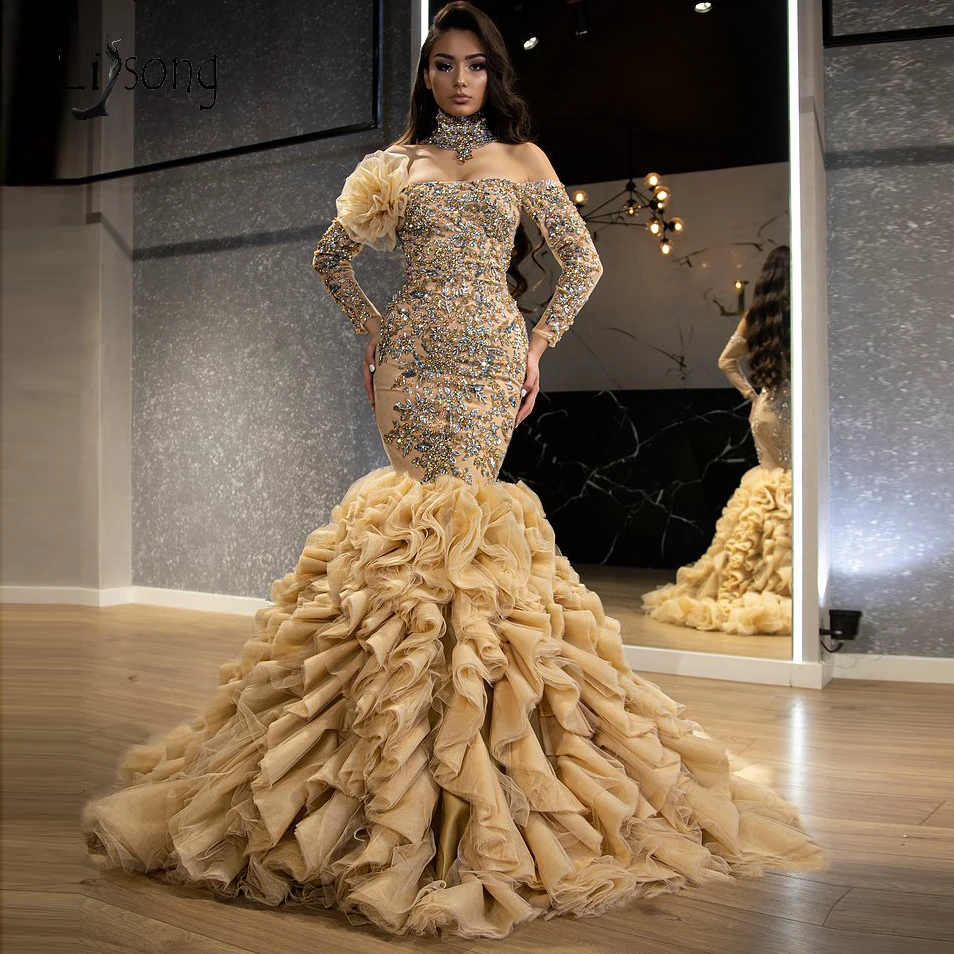 Celebrity Mermaid Prom Dresses