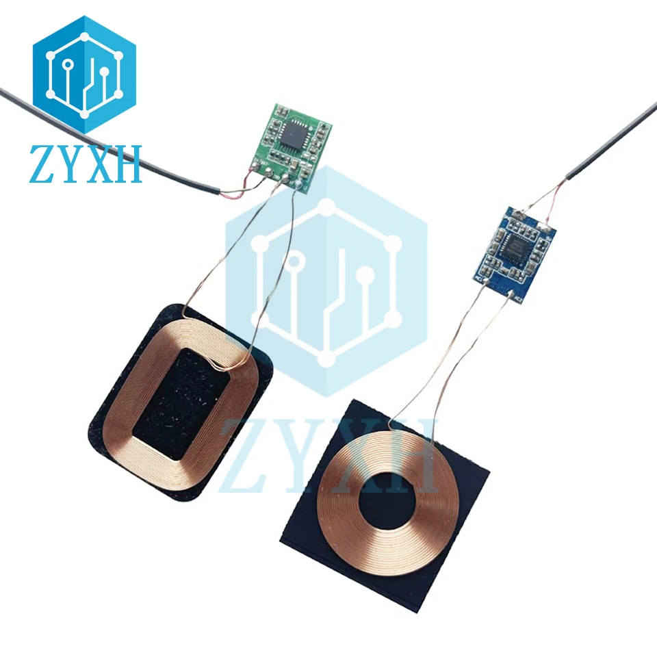 3W-Mini-Qi-Wireless-Charger-Module-Receiver-PCBA-Circuit-Copper-Coil ...