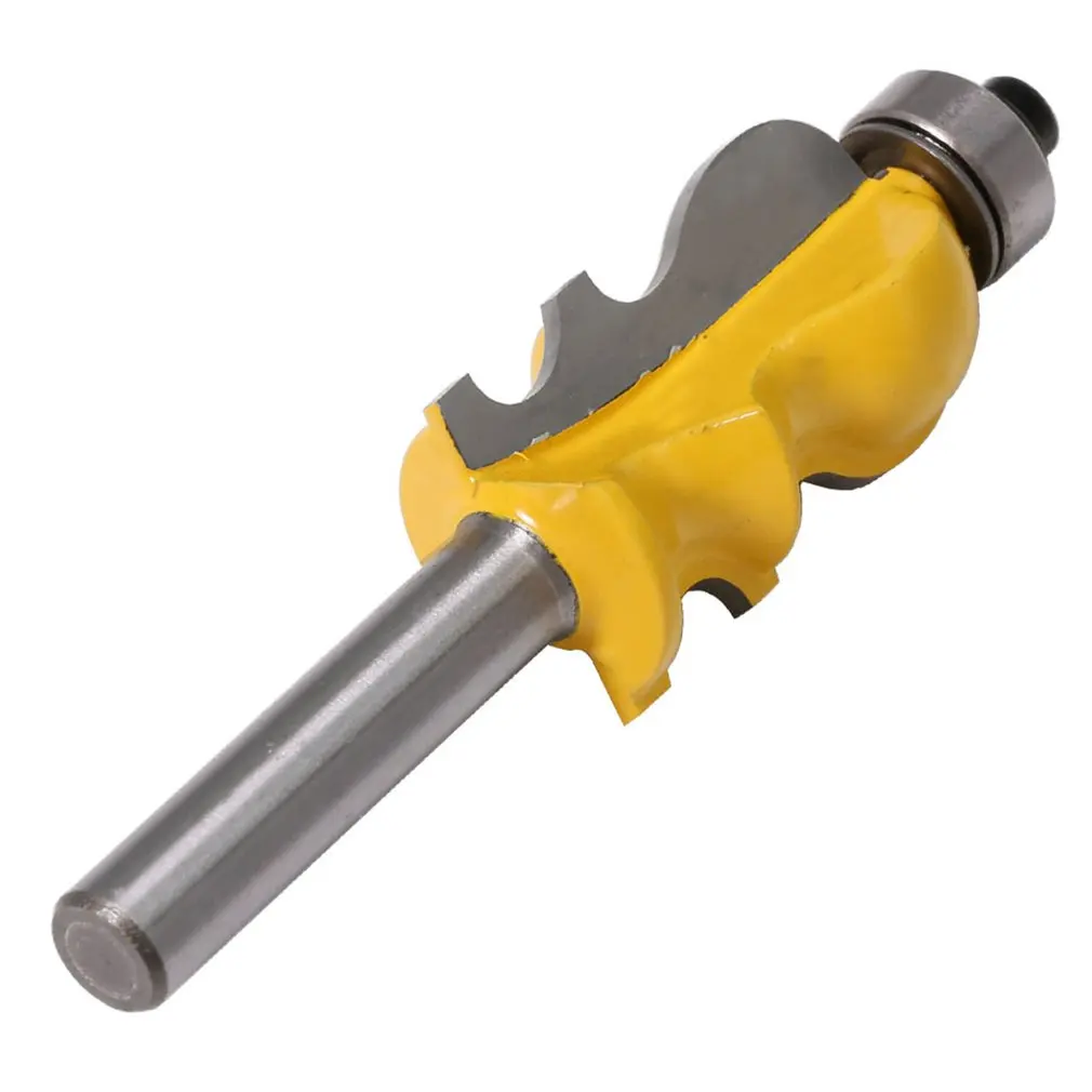 6mm Shank Flush Trim Router Bits for wood Trimming Cutters with bearing ...