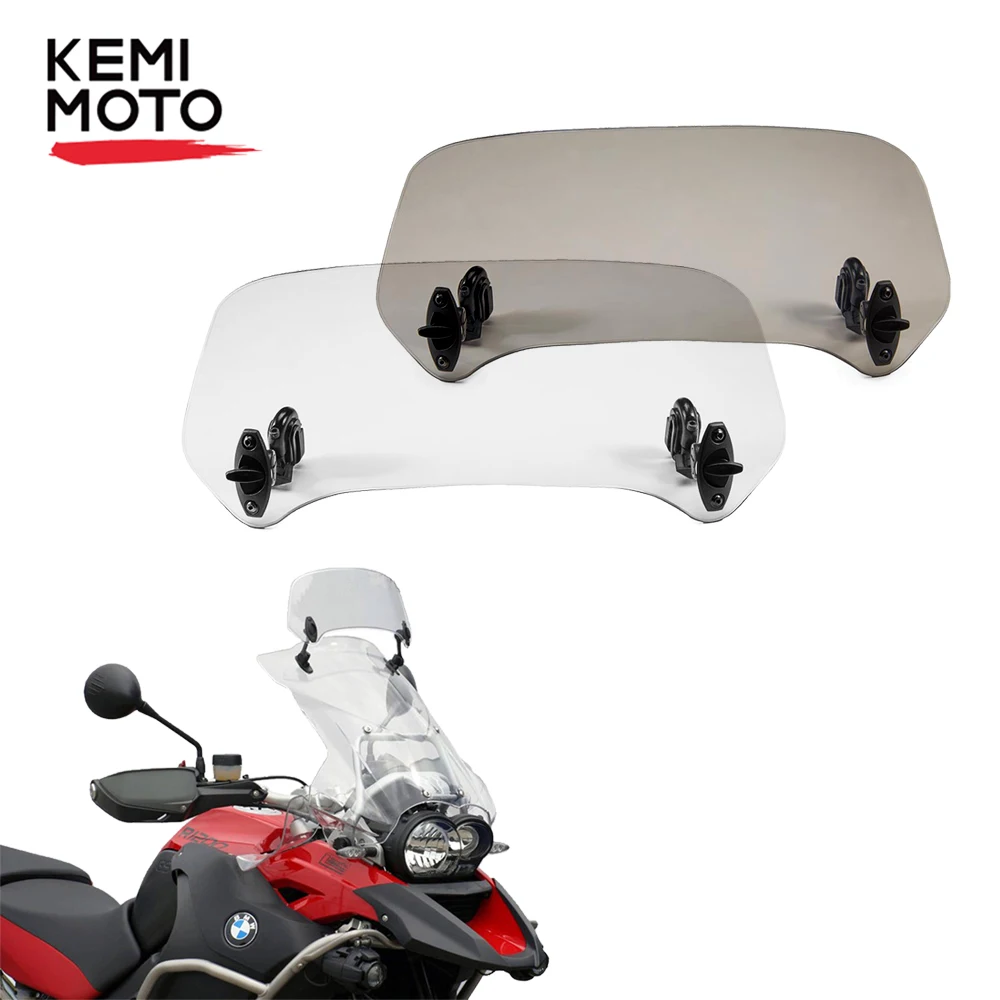Windshield Motorcycle Windscreen Extension Universal For Kawasaki Ninja ...