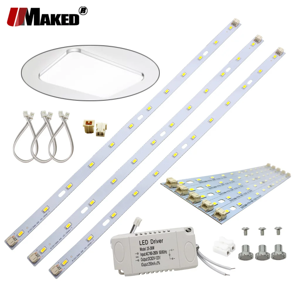 LED-PCB-Sets-12W-24W-36W-LED-Strips-SMD5730-Aluminum-Lamp-Plate-With ...