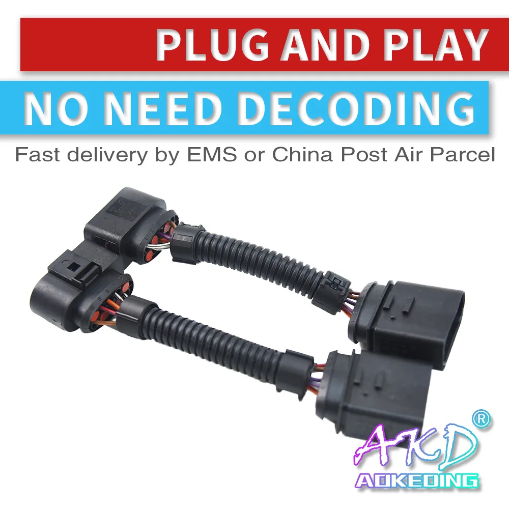 Cars-Headlight-Adapter Golf7 Mk7 Tuning Golf-7.5-Head-Light R-Line AKD ...