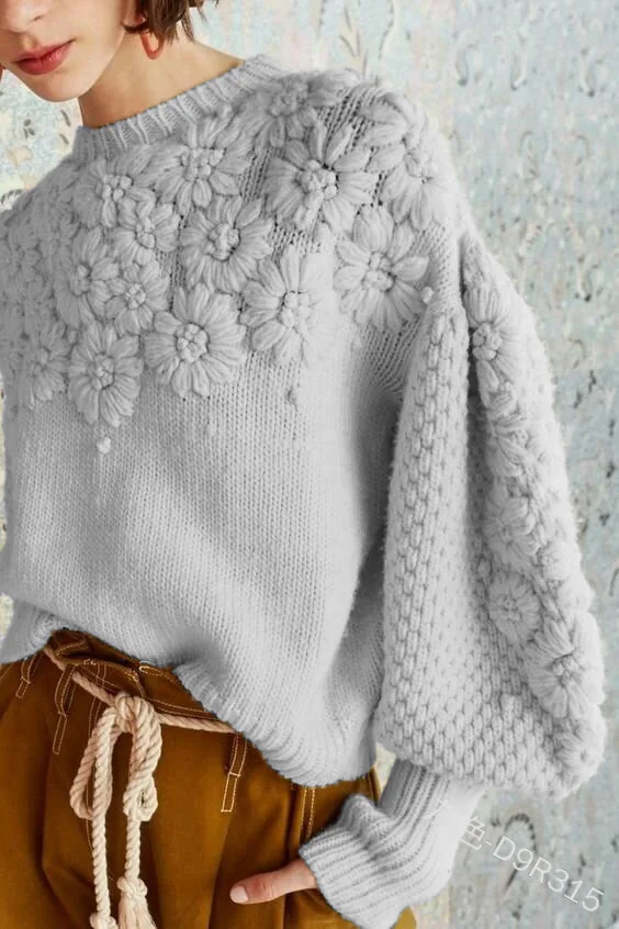 Embroidered Sweaters Women | Embroidered Sweater 2018 Women - Women ...