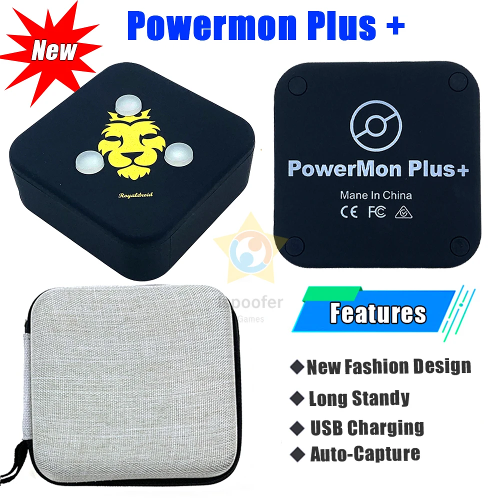 Auto-Catch-Monster-Powermon-para-Pokemon-Go-Plus-3P-2P-1P-figura ...