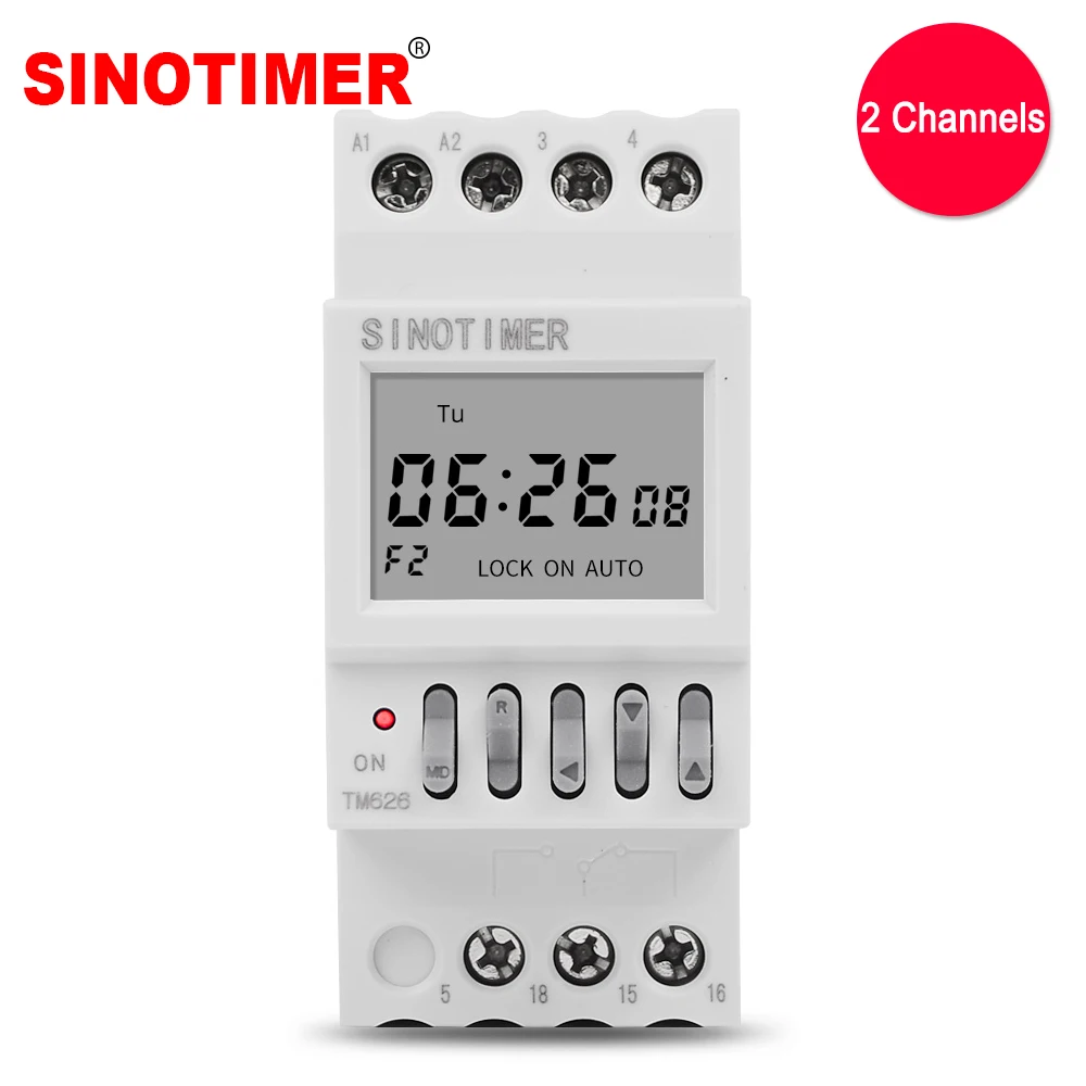 Two Groups Output Separate Control 7 Days Weekly Programmable 2 ...