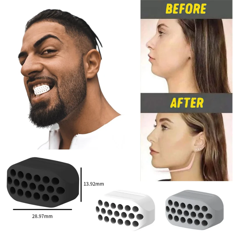 Jaw Line Exerciser Ball Trainer Face Facial Muscle Exercise ...