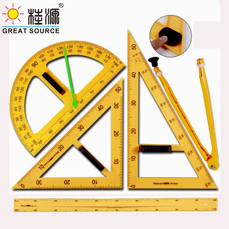 Ruler Set Squares Math Set 232 Masonic Apron Geometry Set in Tin ...