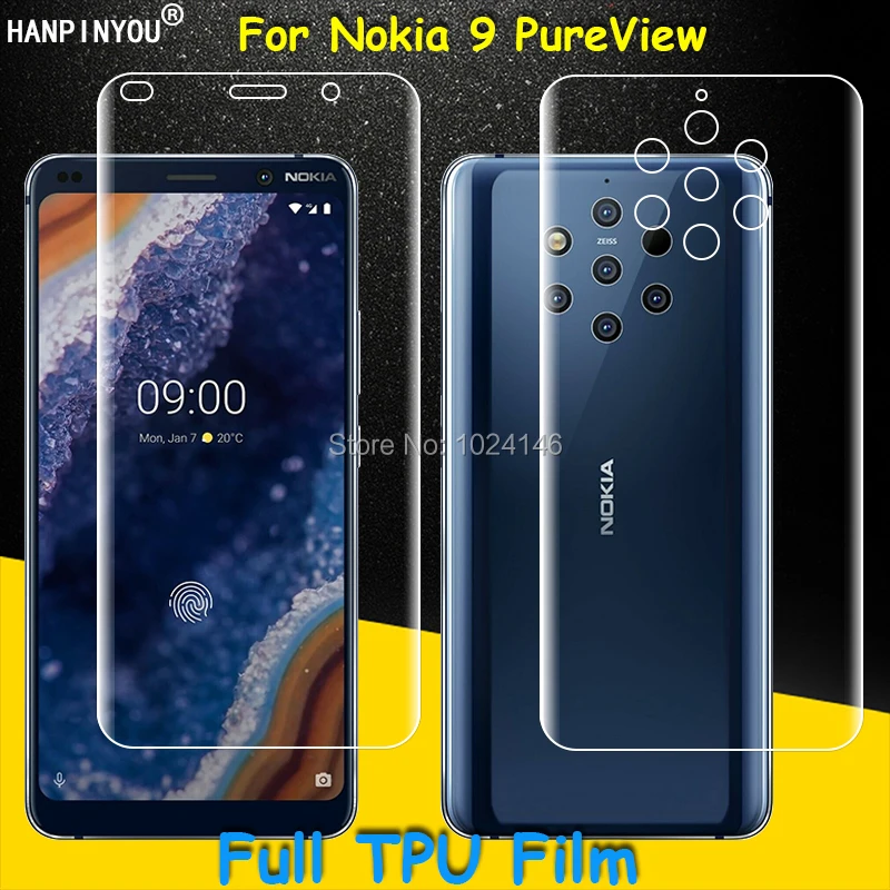 Protector de pantalla de película de TPU suave y transparente para ...