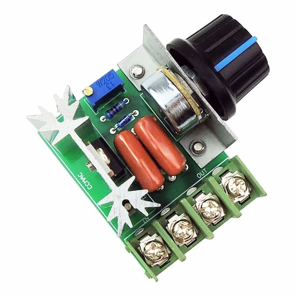 1PCS-2000W-Adjustable-Motor-Speed-Controller-Voltage-Regulator-AC-Motor ...