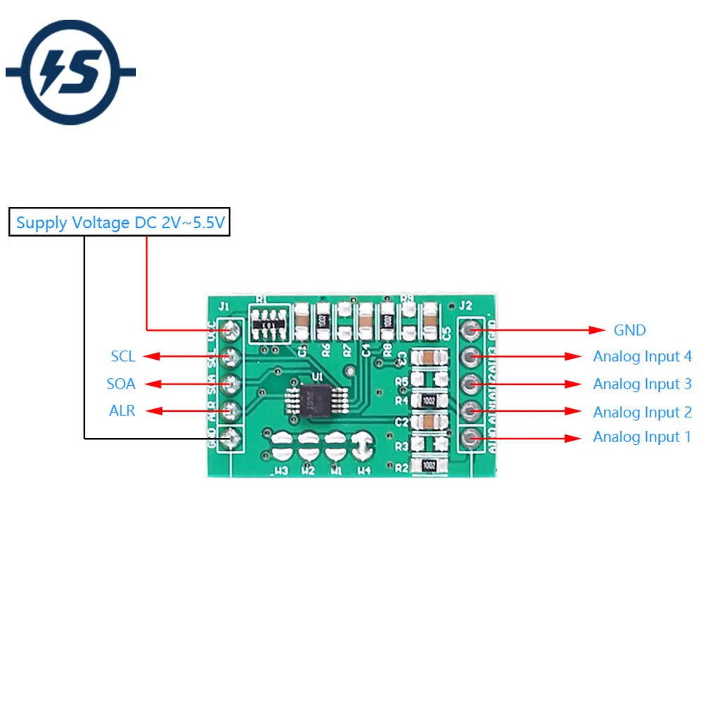 Adc Module Ad Converter Analog To Digital Signal Convert 60 Off