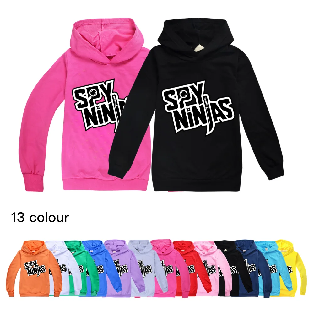 Spy-Ninjas-A-Kids-Clothes-New-Cotton-Hooded-Sweater-Streetwear ...